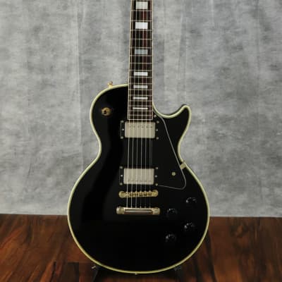 Epiphone Les Paul Custom Bolt-on MIJ Ebony (S/N:FC5031488 Epiphone Les Paul Custom Bolt-on MIJ Ebony (S/N:FC5031488