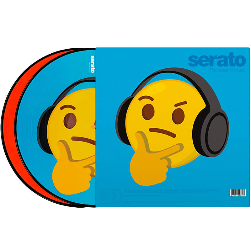Serato 2x 12" Emoji Series Control Vinyl Pressing #4 | Reverb