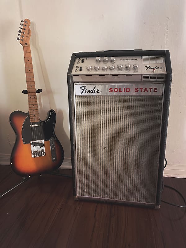 Fender Pro Reverb sr2050 1969 Silverface | Reverb
