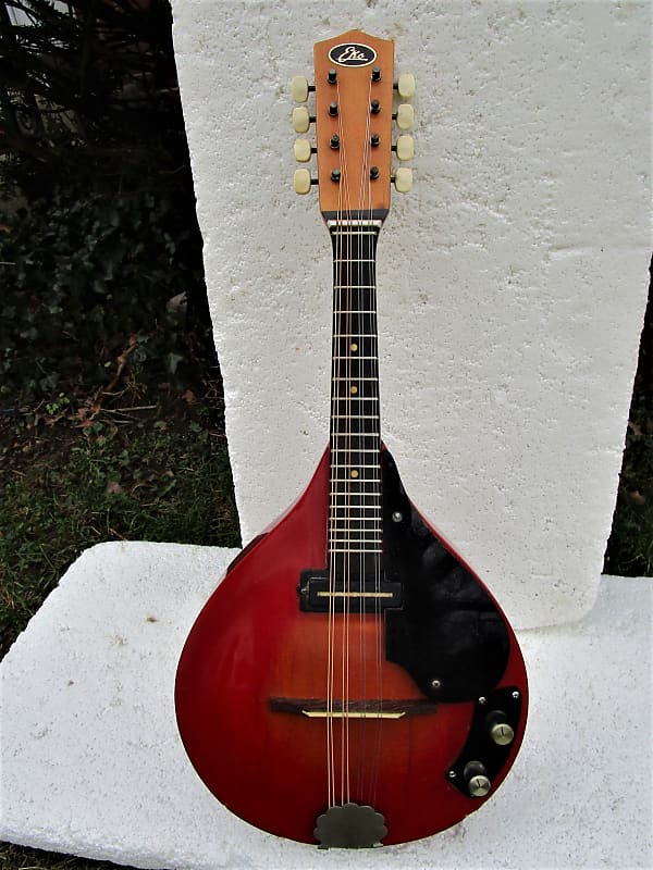EKO Electric Mandolin 1960's, Italy, Cherryburst Finish, | Reverb