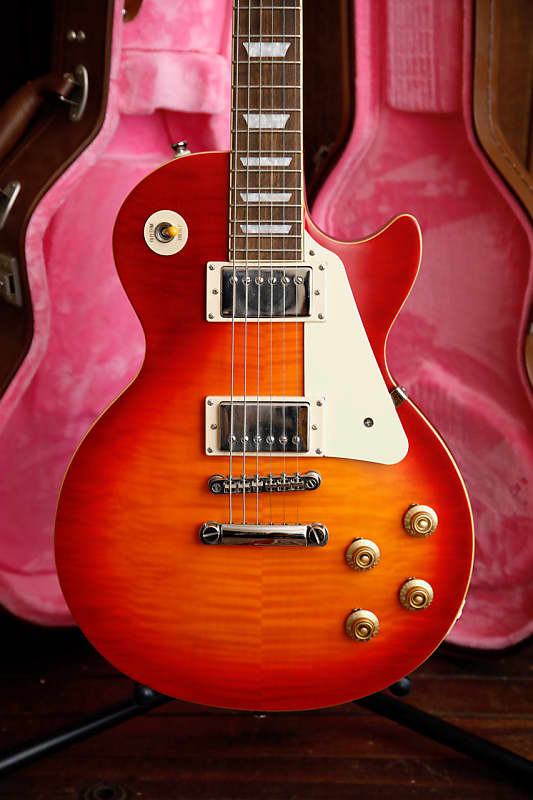 Epiphone '59 Les Paul Standard Outfit Aged Dark Cherry Burst | Reverb