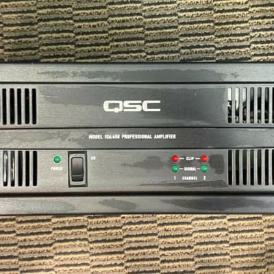 QSC Model ISA 450 Professional Amplifier | Reverb