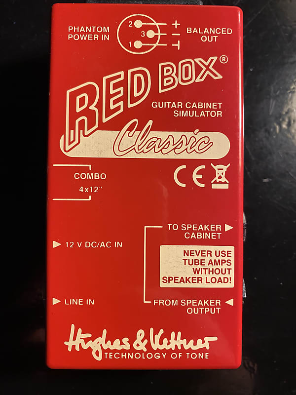Hughes & Kettner Red Box Classic - Guitar Cabinet Emulator | Reverb