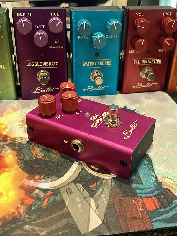 Bullet Ruby Compressor Guitar Effects Pedal (No Box) | Reverb