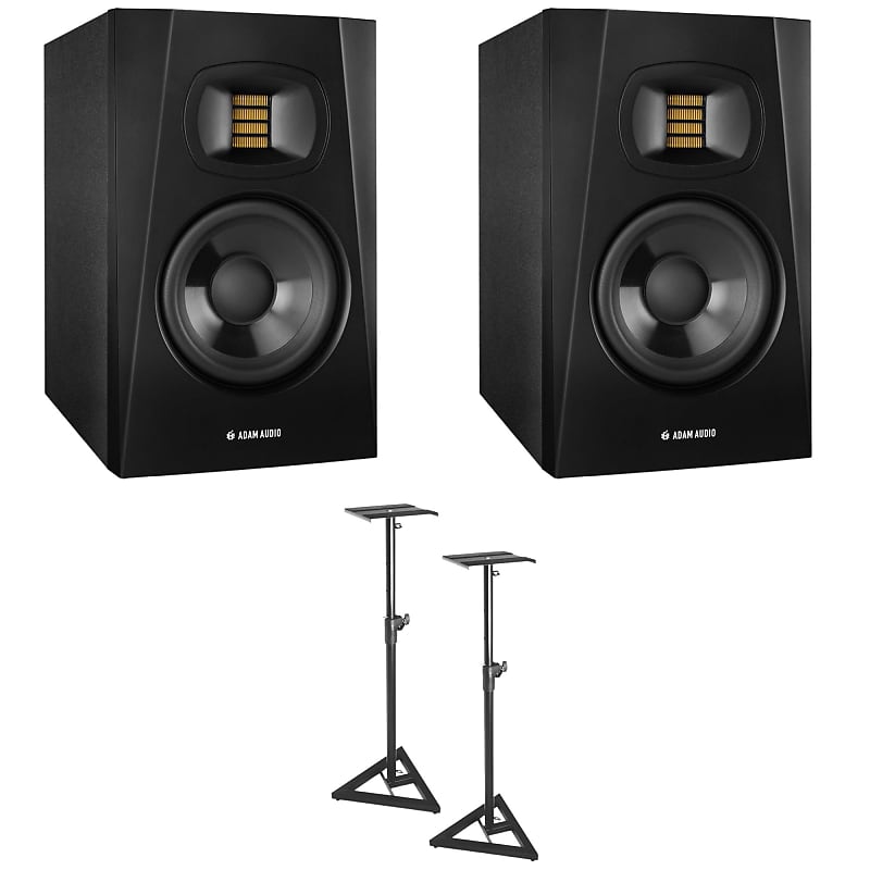 ADAM Audio T5V 5" Powered Studio Monitor (Pair) with On-Stage | Reverb
