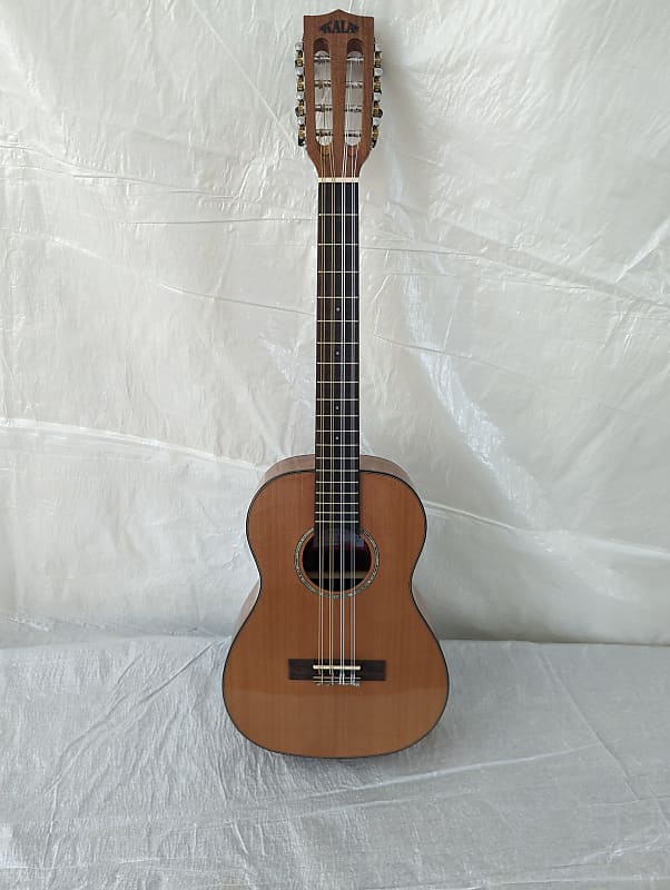 Kala Solid Cedar Top Acacia Baritone 8-String Ukulele | Reverb