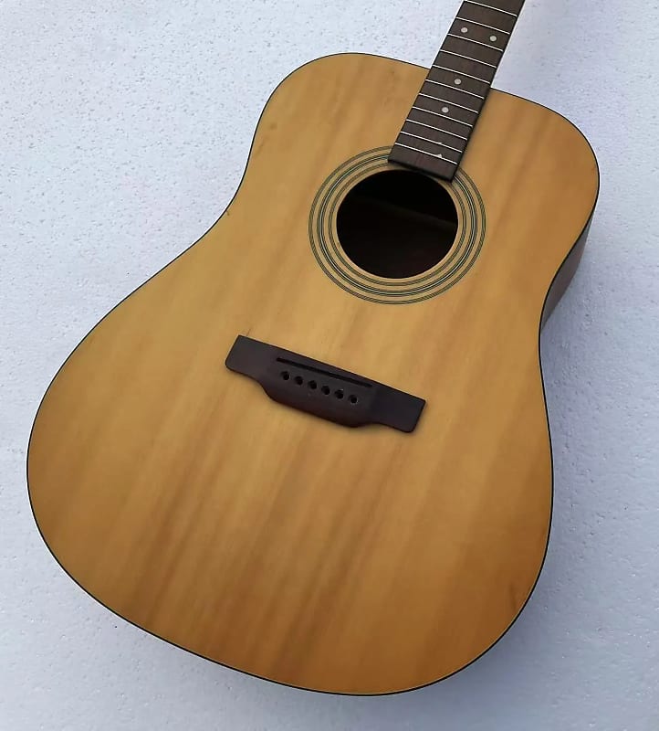 Laminated Maple Folk Electric Acoustic Guitar, Maple Neck | Reverb UK