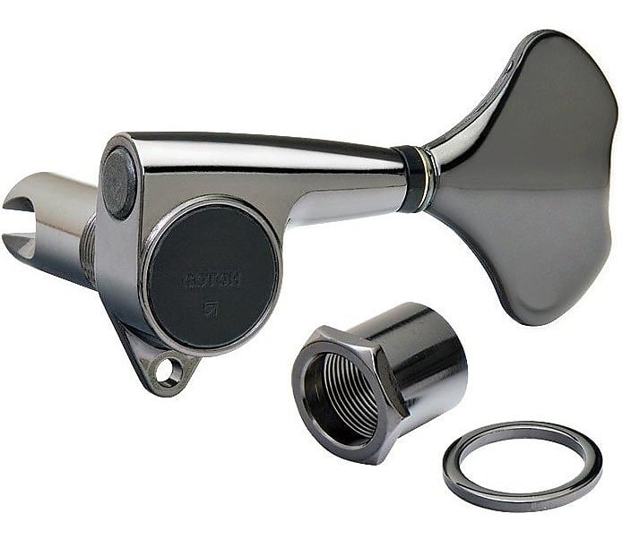 Gotoh GB 707 Machine Heads L4+R1 Cosmo Black | Reverb