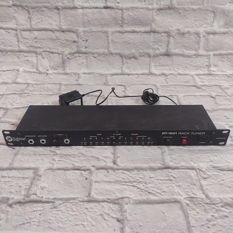 Sabine RT-1601 Rack Tuner | Reverb