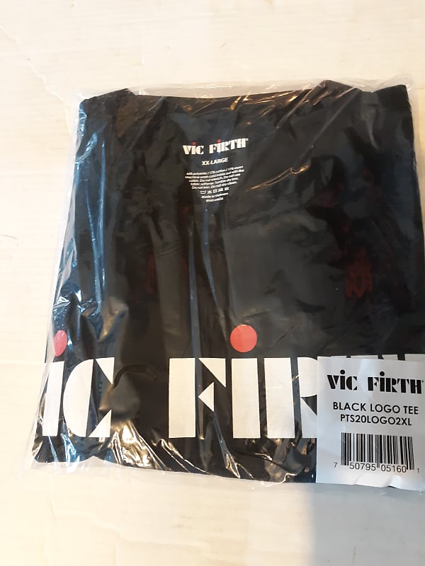 Vic Firth Logo XXL Tee Shirt PTS20LOGO2XL | Reverb