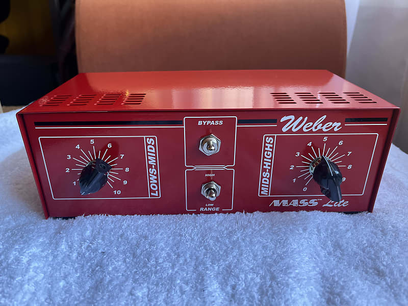 Weber Mass Lite 100-Watt Attenuator Early Red | Reverb UK
