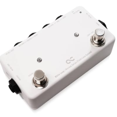 One Control Minimal Series White Loop with BJF Buffer | Reverb