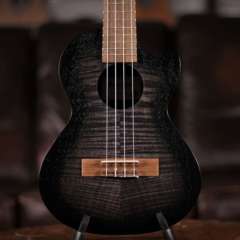 Baton Rouge VX1 Electro Tenor Ukulele Charcoal Burst | Reverb UK