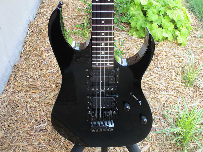Ibanez RG470 in Black Made in Japan 1993 w/ohsc | Reverb