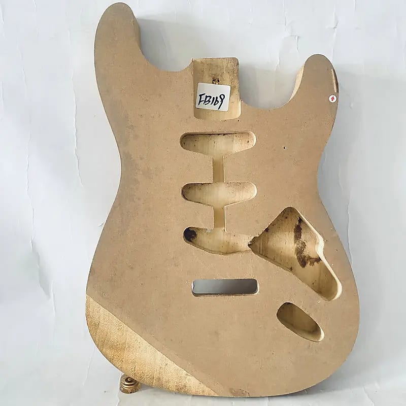 Custom Unfinished Stratocaster Strat Style Guitar Body | Reverb