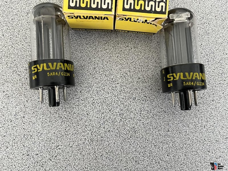 Mullard Sylvania (UK Factory) 1960's NOS GZ34 5AR4 | Reverb
