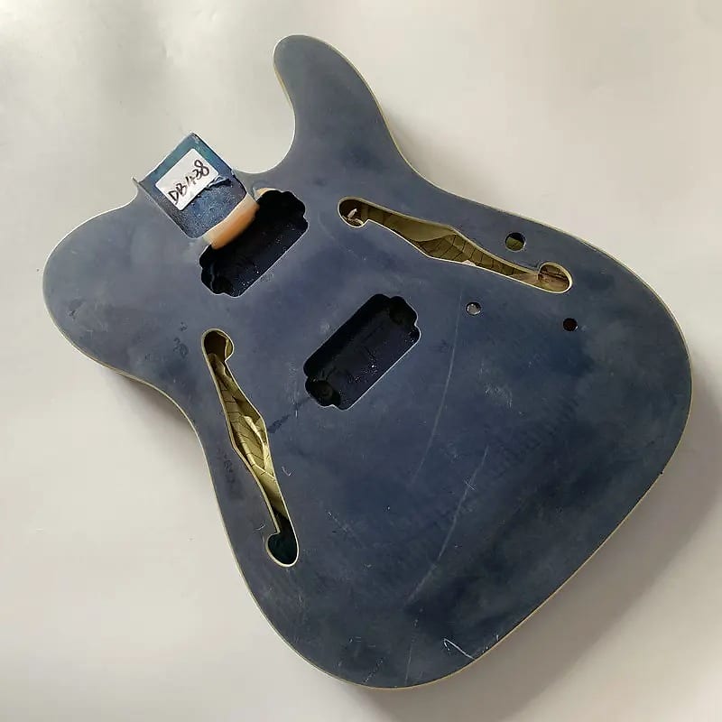 Blue Telecaster TL Style Guitar Basswood Body | Reverb Canada