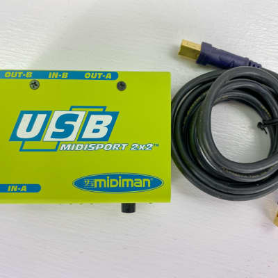Midiman Midisport 2x2 with cable | Reverb