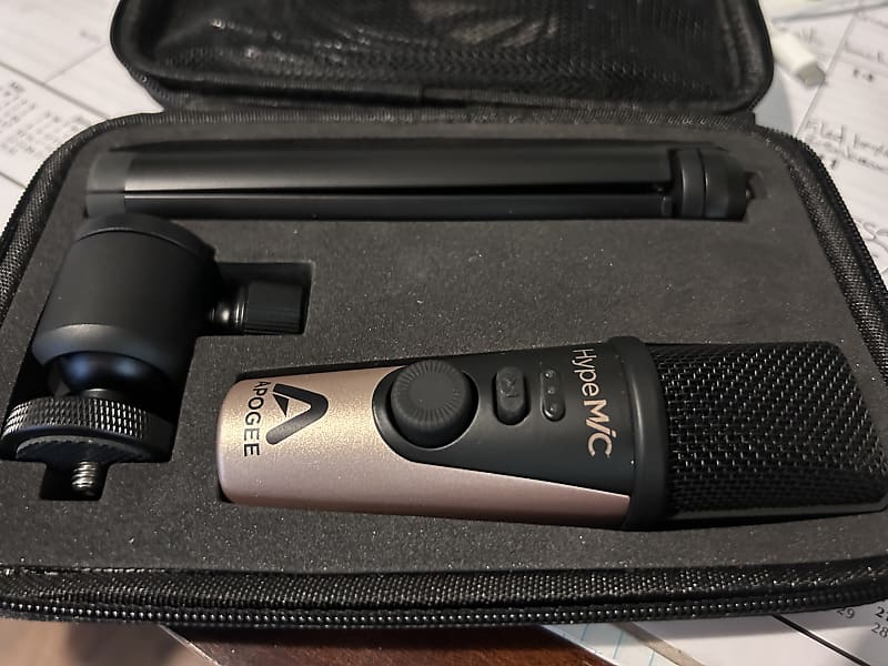 Apogee HypeMiC Cardioid USB Microphone 2019 - 2020 - Black / | Reverb