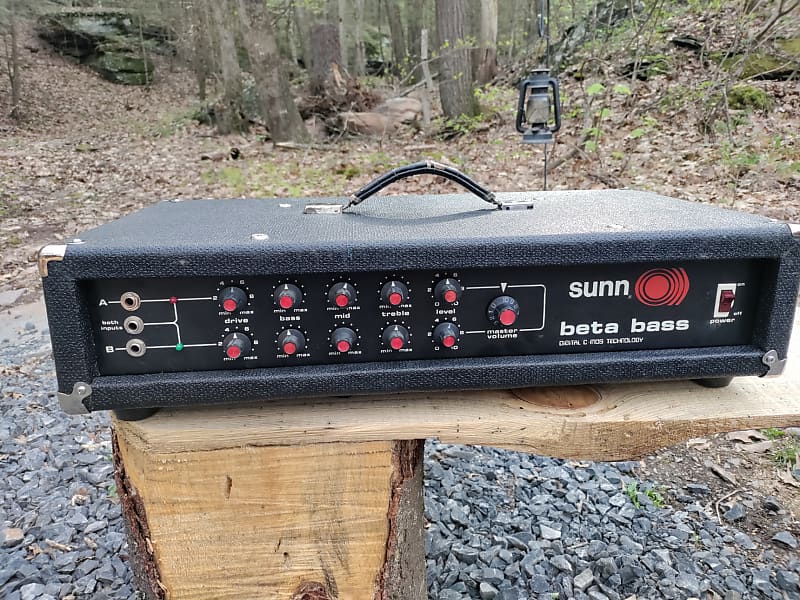 Sunn Beta Bass Head FRESHLY SERVICED | Reverb