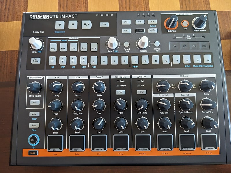 Arturia DrumBrute Impact 2018 - 2021 - Black | Reverb