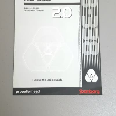 Propellerhead ReBirth 2.0 RB-338 Software - Original | Reverb