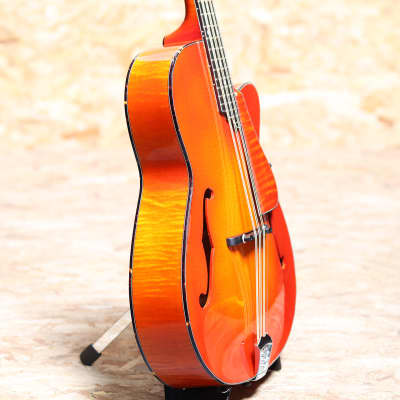 Quint Archtop Octave Mandolin Maple Short Scale Cutaway CS | Reverb
