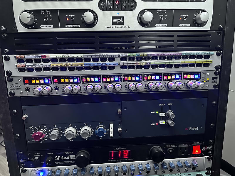 AMS Neve Preamp 1073N and rack 3U 2 slot | Reverb