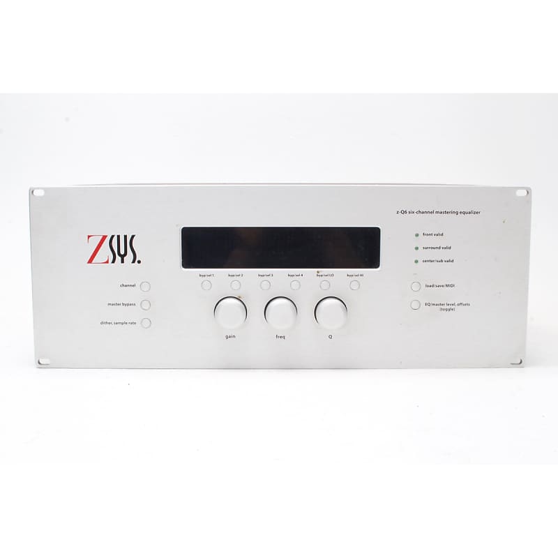 ZSYS z-Q6 6 channel digital parametric equalizer (Used) | Reverb UK