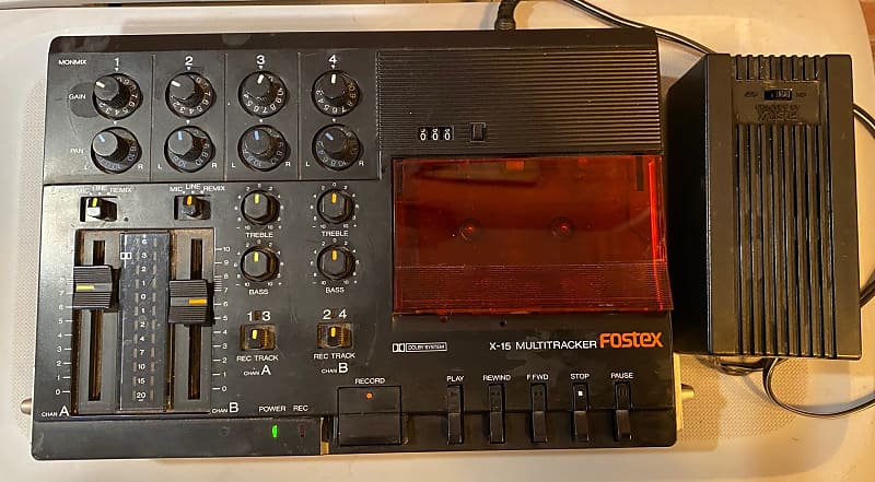 Fostex X-15 Multitrack Cassette Recorder | Reverb UK