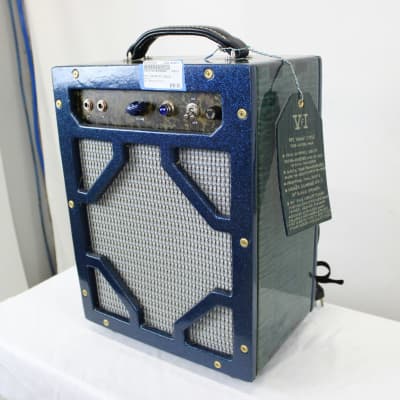 5F1 "Champ" Style Tube Guitar Amp Custom Kit Build - Blue | Reverb