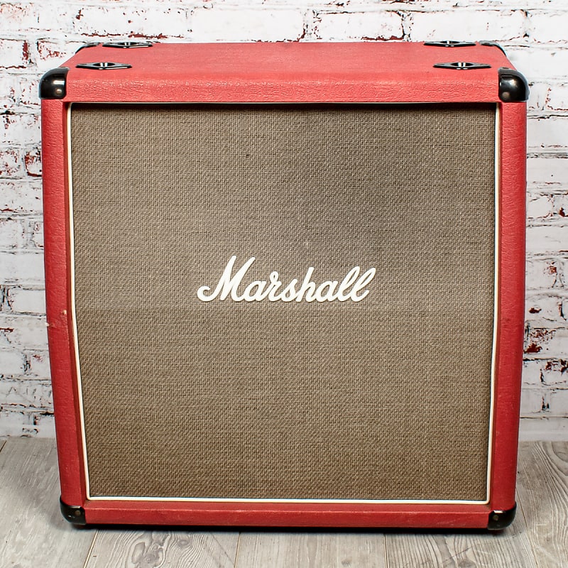 Marshall - Model 1965A Lead - Red Tolex 4x10" Guitar Speaker | Reverb