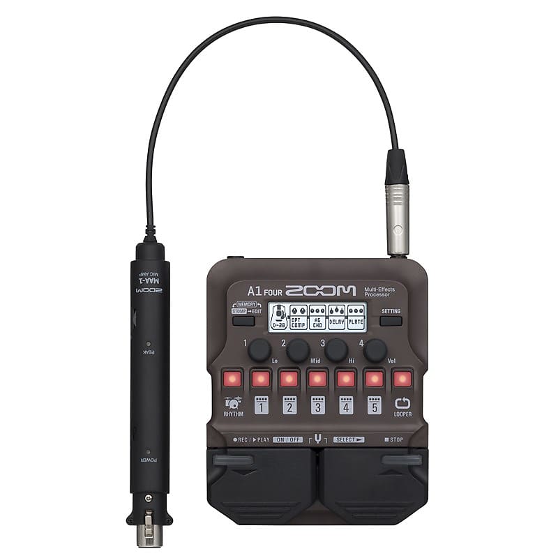 Zoom A1 FOUR Acoustic Instruments Multi Effects Pedal | Reverb UK