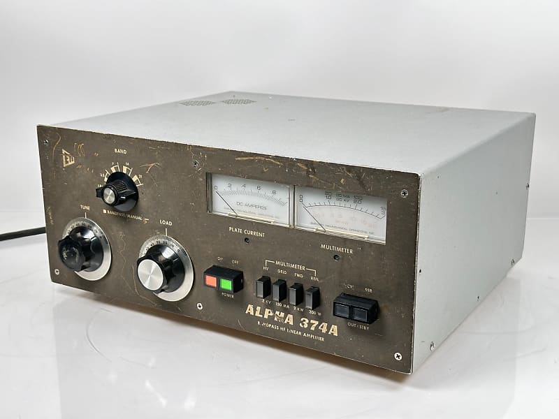 Ehrhorn ETO ALPHA 374A Bandpass HF Radio Linear Amplifier | Reverb UK