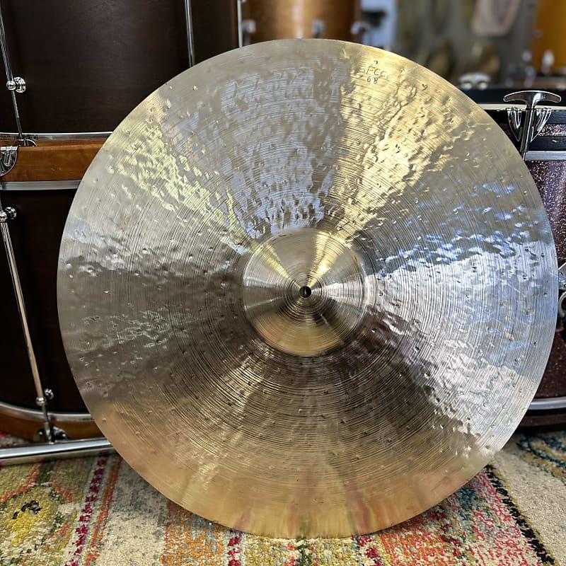 Skretas Family Cymbals 22" Over-Hammered Ride Cymbal (2406g) | Reverb