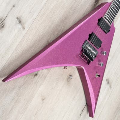 ESP USA V-II FR Guitar, Ebony Fretboard, EMG 81-X / 85-X | Reverb