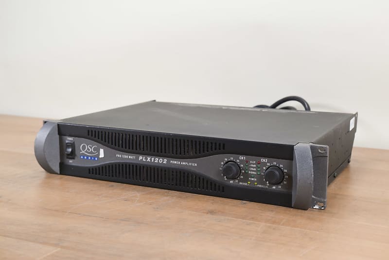 QSC PLX1202 2-Channel Power Amplifier As-Is (church owned) | Reverb