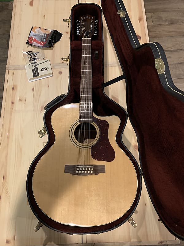 USA Guild F-212 XLCE 12-string Jumbo Cutaway Acoustic | Reverb