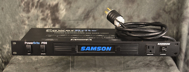 Samson PB9 Power Brite Distribution Conditioner Single Space | Reverb