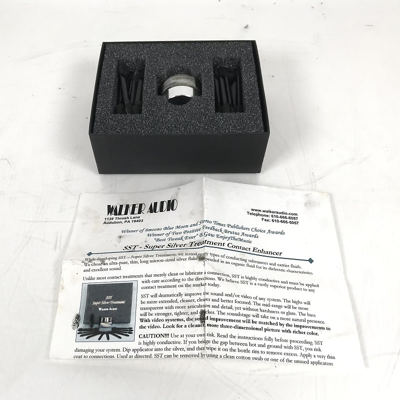 Walker Audio SST (Super Silver Treatment) contact Enhancer | Reverb