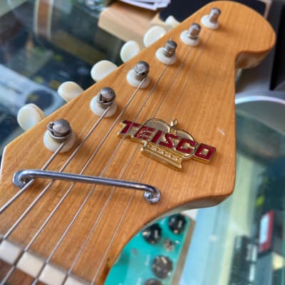 Teisco Sunburst E-110 Checkmate Tulip | Reverb