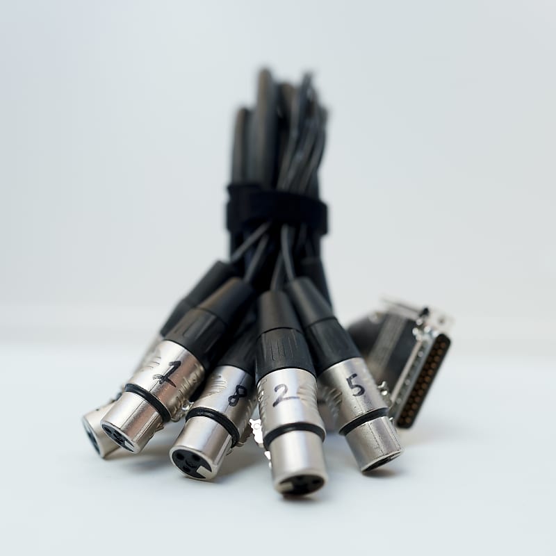 Vintage King / Jumperz (8-Channel) DB25 to XLR-F Analog Snake | Reverb