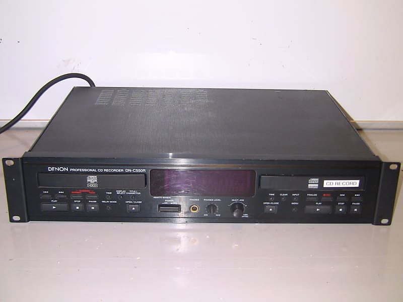 Denon DN-C550R Professional Dual CD Recorder/Player Rack | Reverb