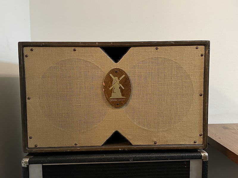 Mills Custom 2x12 Guitar Cabinet 8 ohms, 100w, Eminence GB128 | Reverb