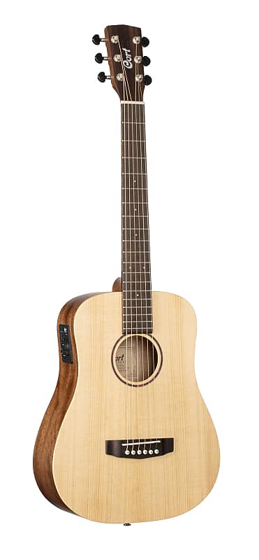 CORT - GUITARE CORT EARTH MINI E ADIRONDACK NAT | Reverb