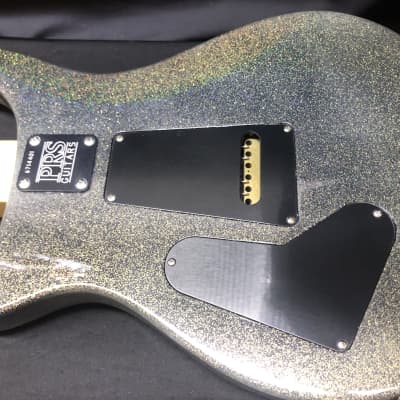 PRS CE-3 24 Fret Dot Abalone Inlays 1996 - Gold Holoflake | Reverb