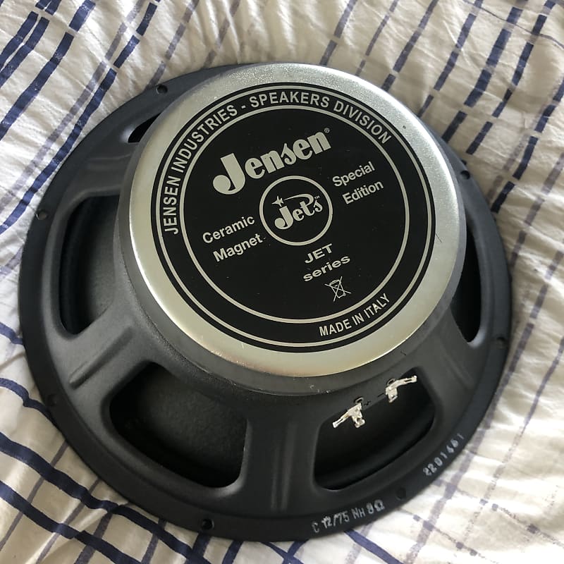 Jensen Jet Series 12” Nighthawk 75 watt 8 ohm Guitar Speaker | Reverb