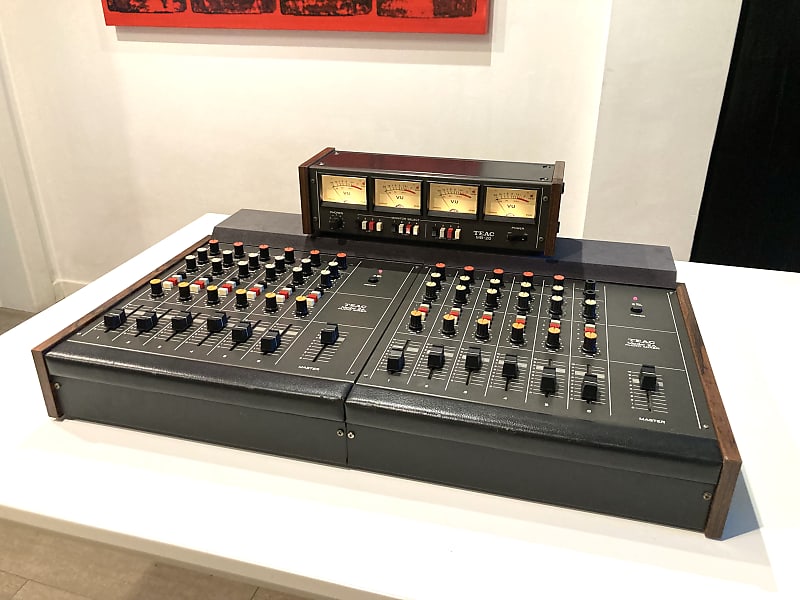 2 x TEAC 2A + MB20 vu-meter Analog 12 inputs Mixer 1978 | Reverb UK