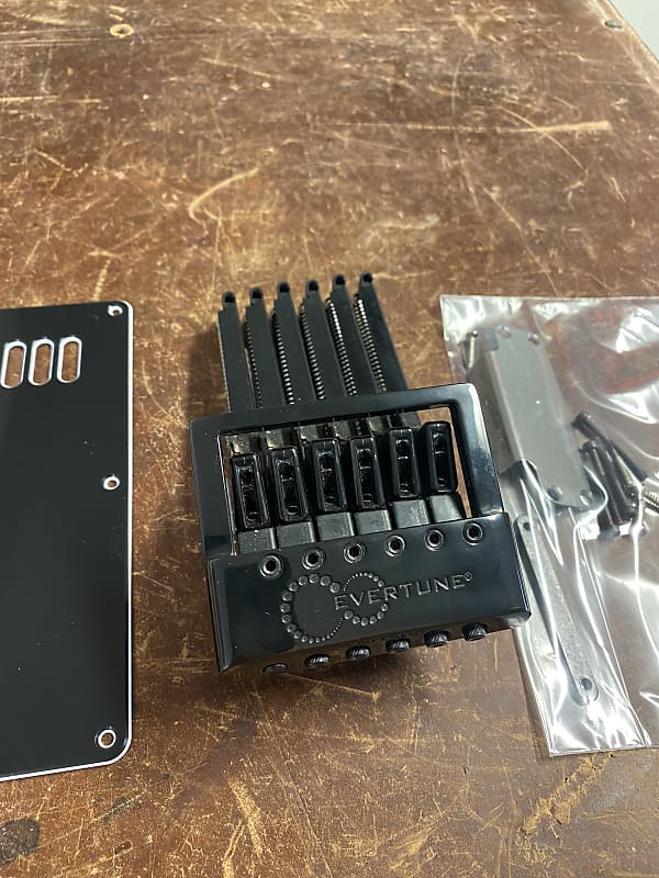 Evertune F Model (6 string) Black | Reverb