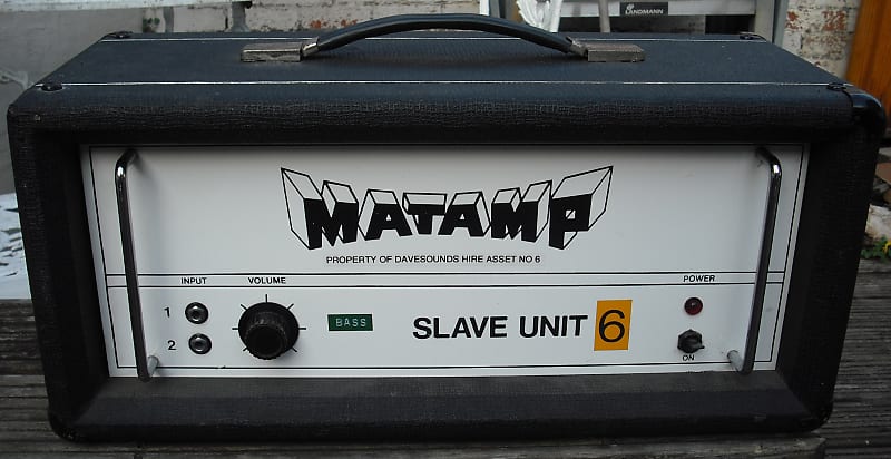 Matamp SL120 120w Slave unit valve amplifier tube power | Reverb UK